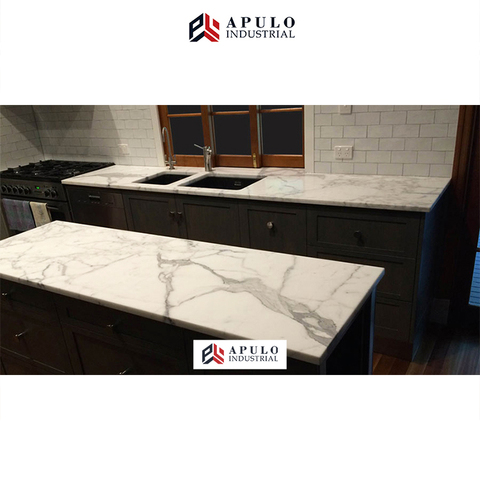 Buy Low Prices Customized Size White Italian Cultured Marble Cut Table ...