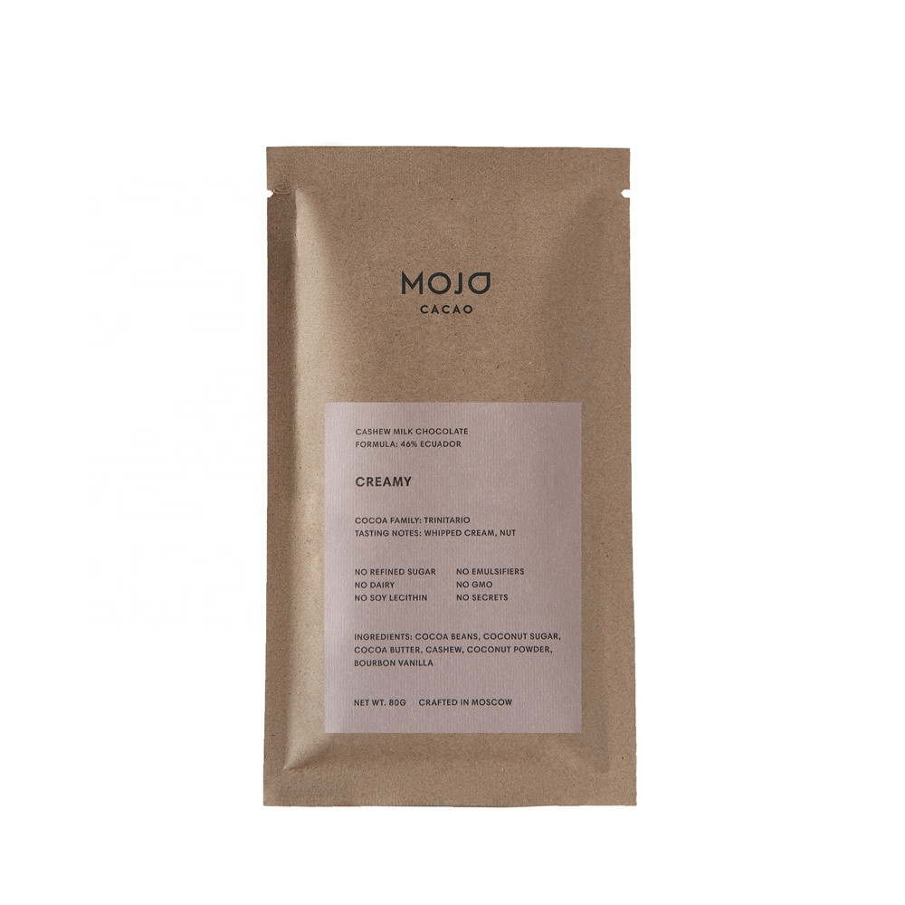 Luxury Mojo Cashew Milk Chocolate Creamy (bar 80g/craft Bag), Buy From ...
