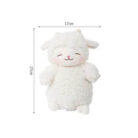 Buy Miniso Kawaii Stuffed Animal Sheep Plush Unisex Soft Cotton Doll ...