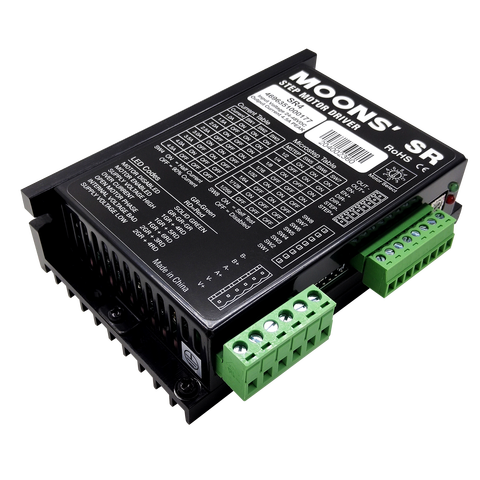 Buy Moons Sr4 2-phase Dc Input Stepper Drive 4.5a Micro Step Stepper ...