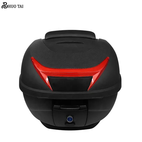Buy Motorcycle Top Box Scooter Trunk 34l Pp Motorcycle Trunk Can ...