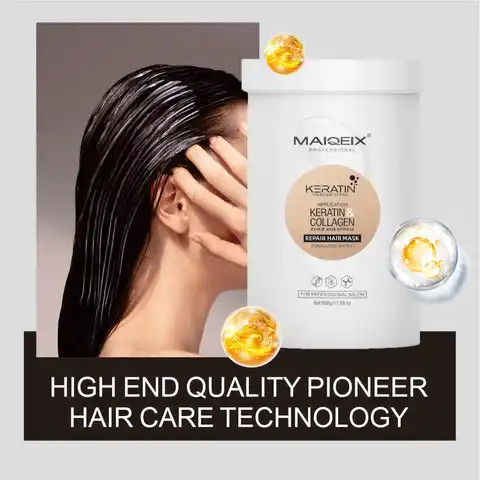Buy New Upgrade Argan Oil Hair Mask Keratin Hair Mask Professional ...