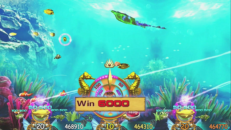 Buy Original 3d Angry Deep Whale Fishing Arcade Game Board With Dual ...