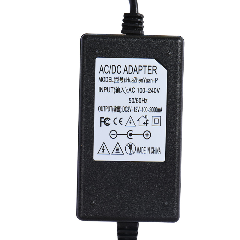 Buy Power Adapter Input 100-240v Ac 24w 12v 2a Dc Switching Power ...