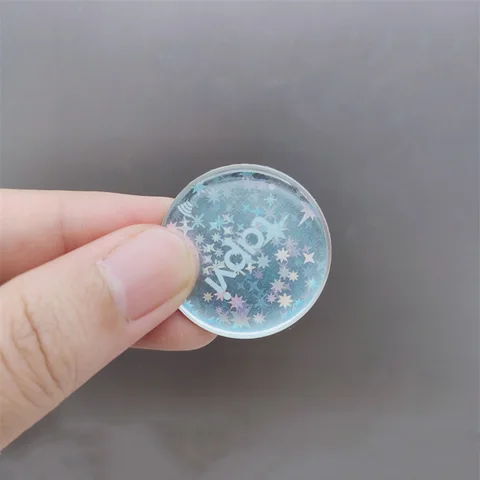 Buy Rfid Tag Ntag213 Epoxy Card Anti-counterfeiting Nfc Laser Drop Card ...