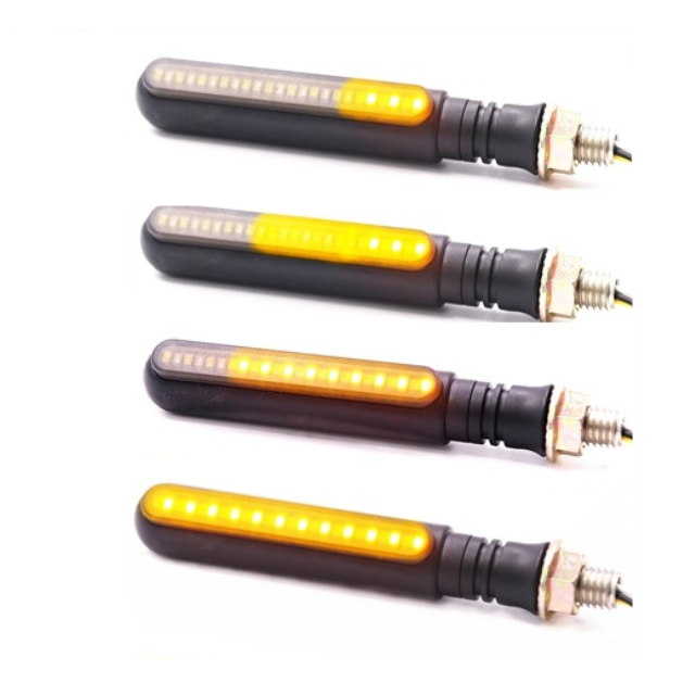 Buy Sequential Motorcycle 12v Led Indicators Turn Signal Lights Blinker ...