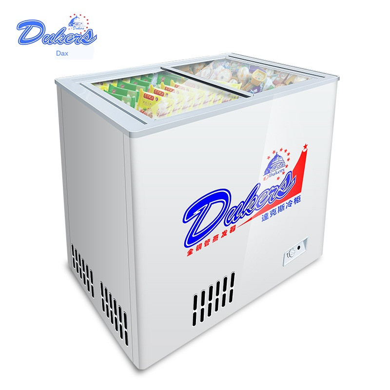 Buy Small Sliding Door Ice Cream Machine Freezer Freezer Commercial ...