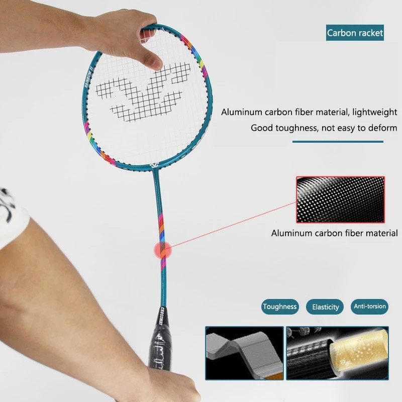 Buy Sports Professional Aluminum Carbon Racket String Over Grip Bag ...