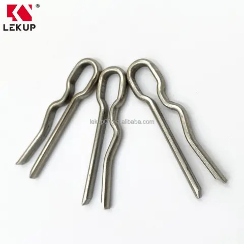 Buy Stainless Steel 3.2x5.5mm Hitch Pin Clip R Cotter Key Fasteners ...