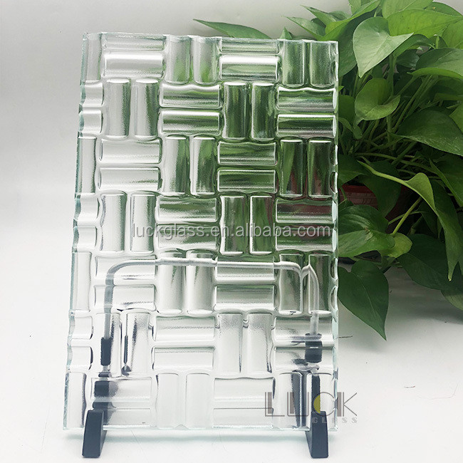 Buy Standard Glass Sheet Sizes 8mm 10mm Low Iron Textured Fused Narrow ...