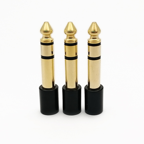 Buy Stereo Audio Adapter [gold Plated Pure Copper ] 6.35mm (1/4 Inch ...