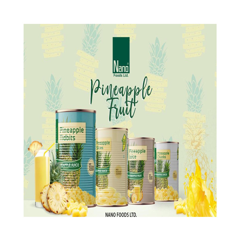 Buy Top Grade Nano Brand Canned Pineapple Slices Hot Sale from NANO ...