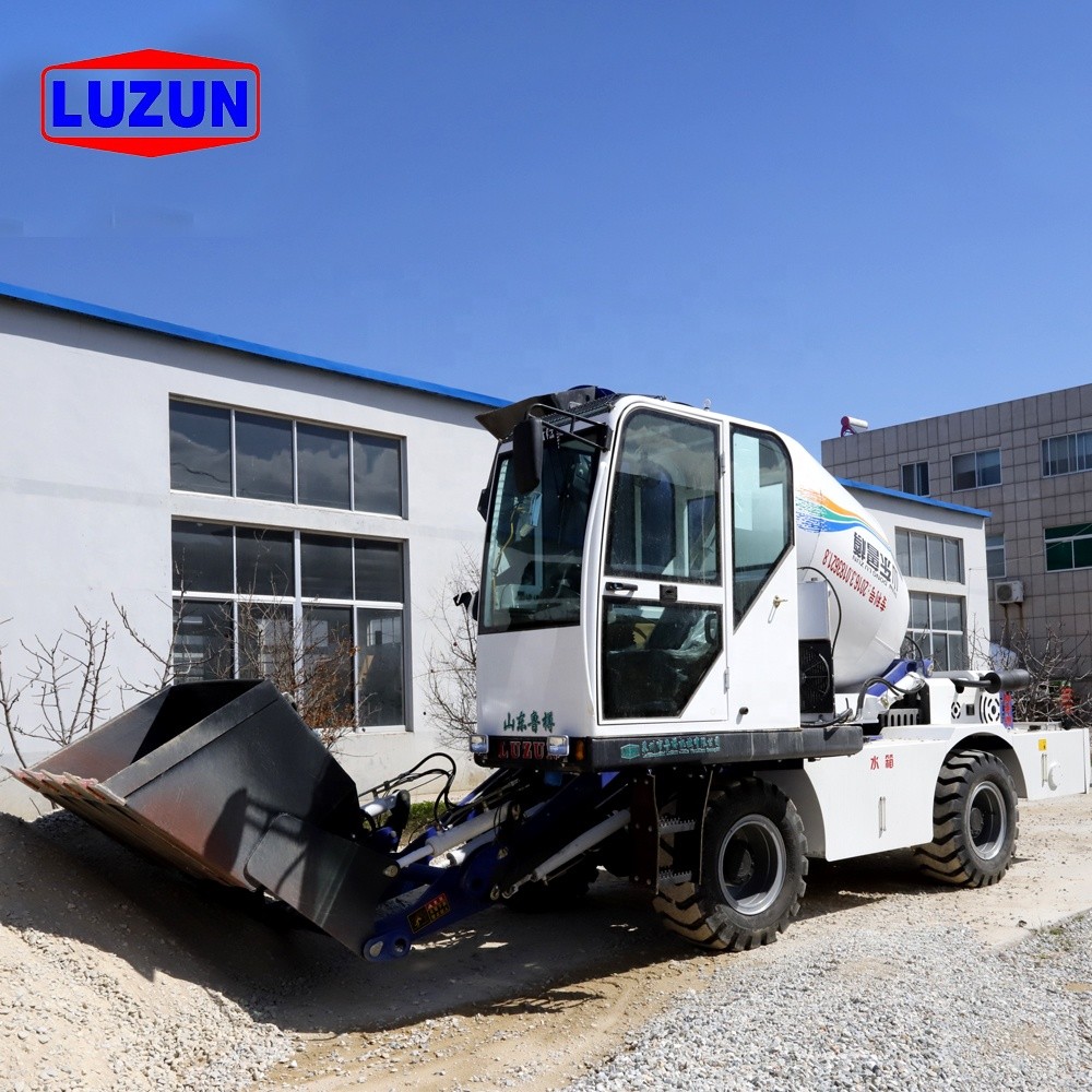Buy Track Concrete Mixer Para Morteros Concreto 1 M3 from Laizhou Luzun ...