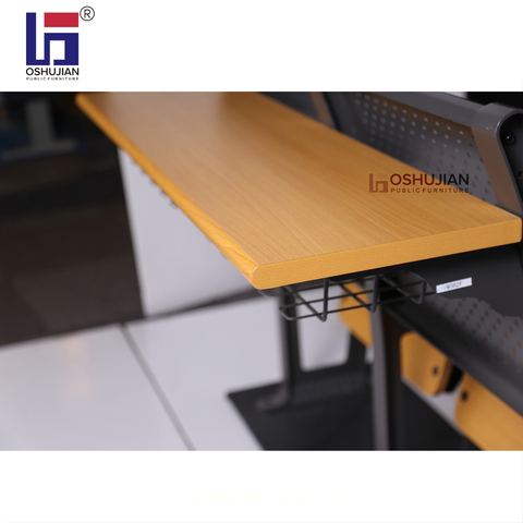 Buy University School Classroom Folding Wooden Student Desk And Chair ...