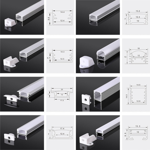 Buy Wholesale Price Led Profile Aluminum Channel Strip Light Bar Case ...