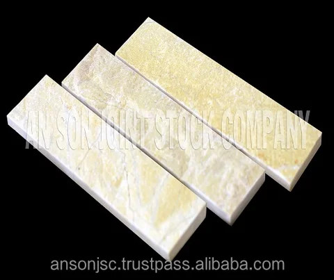 Buy Yellow Split Marble Chiseled 5x20x1.2cm (code As103) from ANSON ...