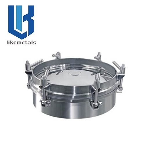 Buy Flanged Pressure Manhole from Wenzhou Likemetals Co Ltd, China ...