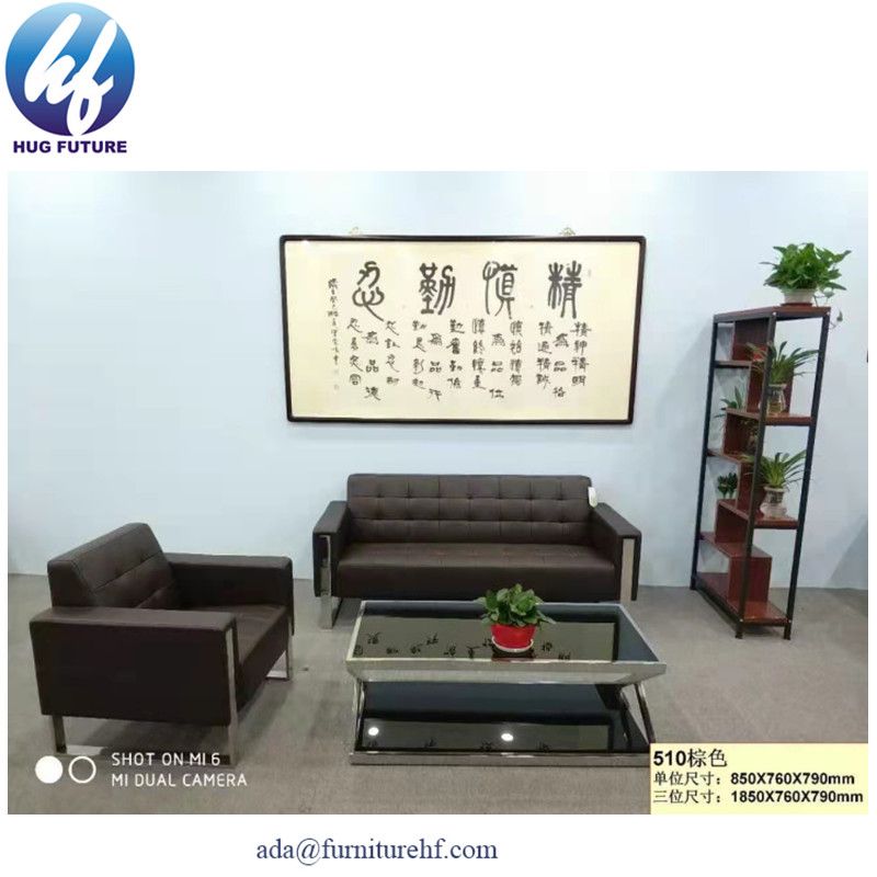 Buy Office Ceo Room Furniture Modern Black Office Reception Pu Leather ...