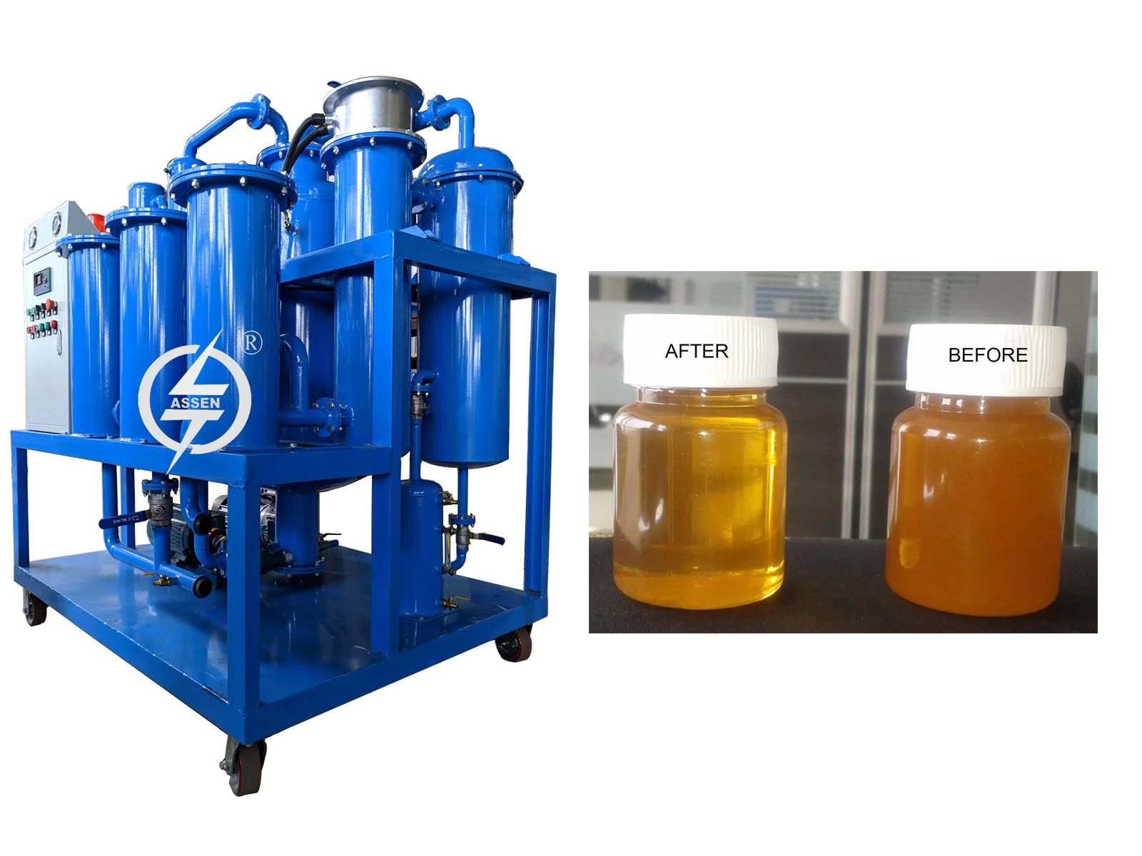 Buy Reliable Vacuum Lubricating Oil Purification/gear Oil Purifier ...
