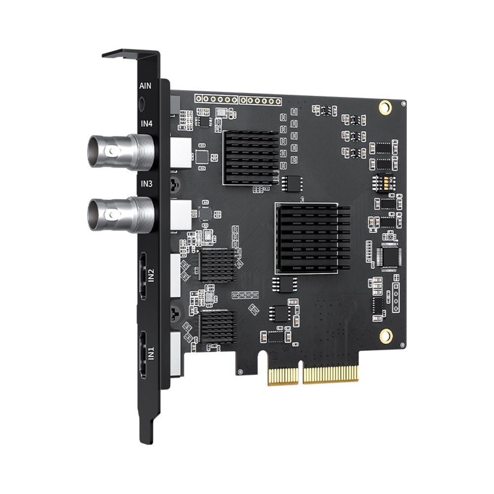 Buy 2*sdi+2*hdmi Pcie X4 Capture Card Streaming Computer Game Built-in ...