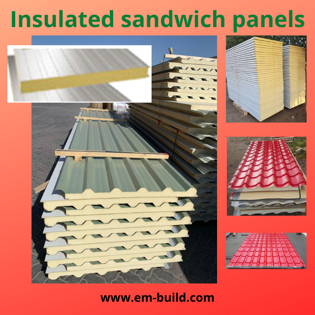 Buy Pir Sandwich Panels / Poly Isocyanurate Sandwich Panels from ...