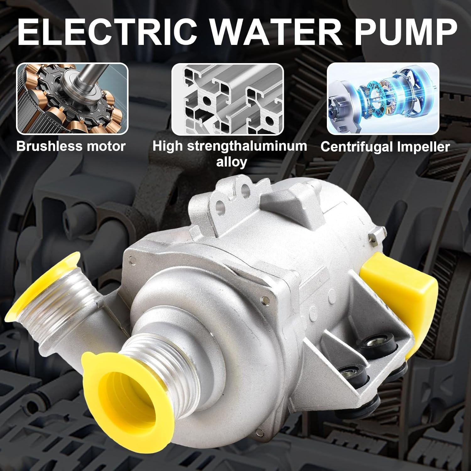 Buy Automobile Car Electric Water Pump from Zhepin Import And Export ...