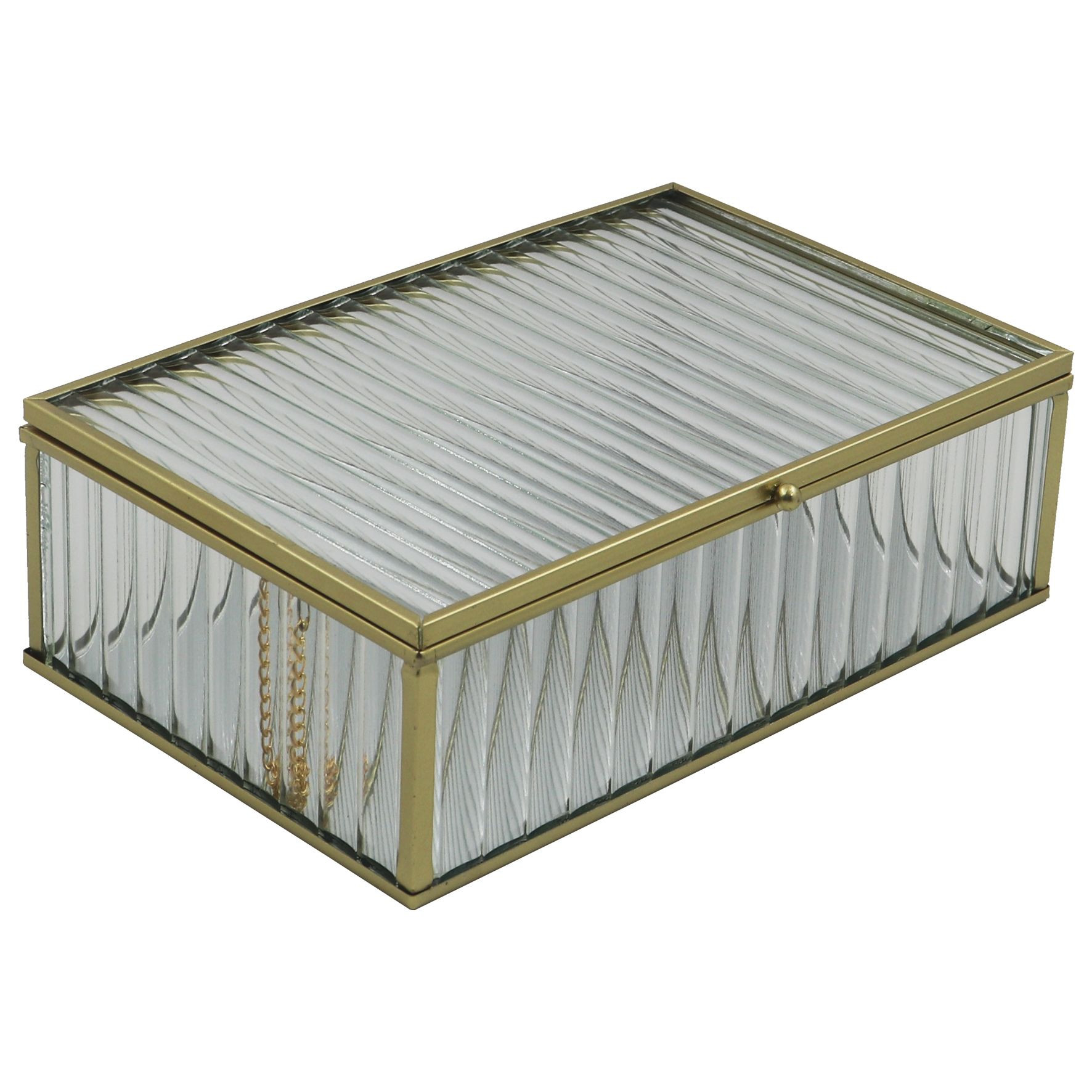 Buy Modern Jewelry Box, Metal Jewelry Box, Necklace, Ring, Bracelet ...