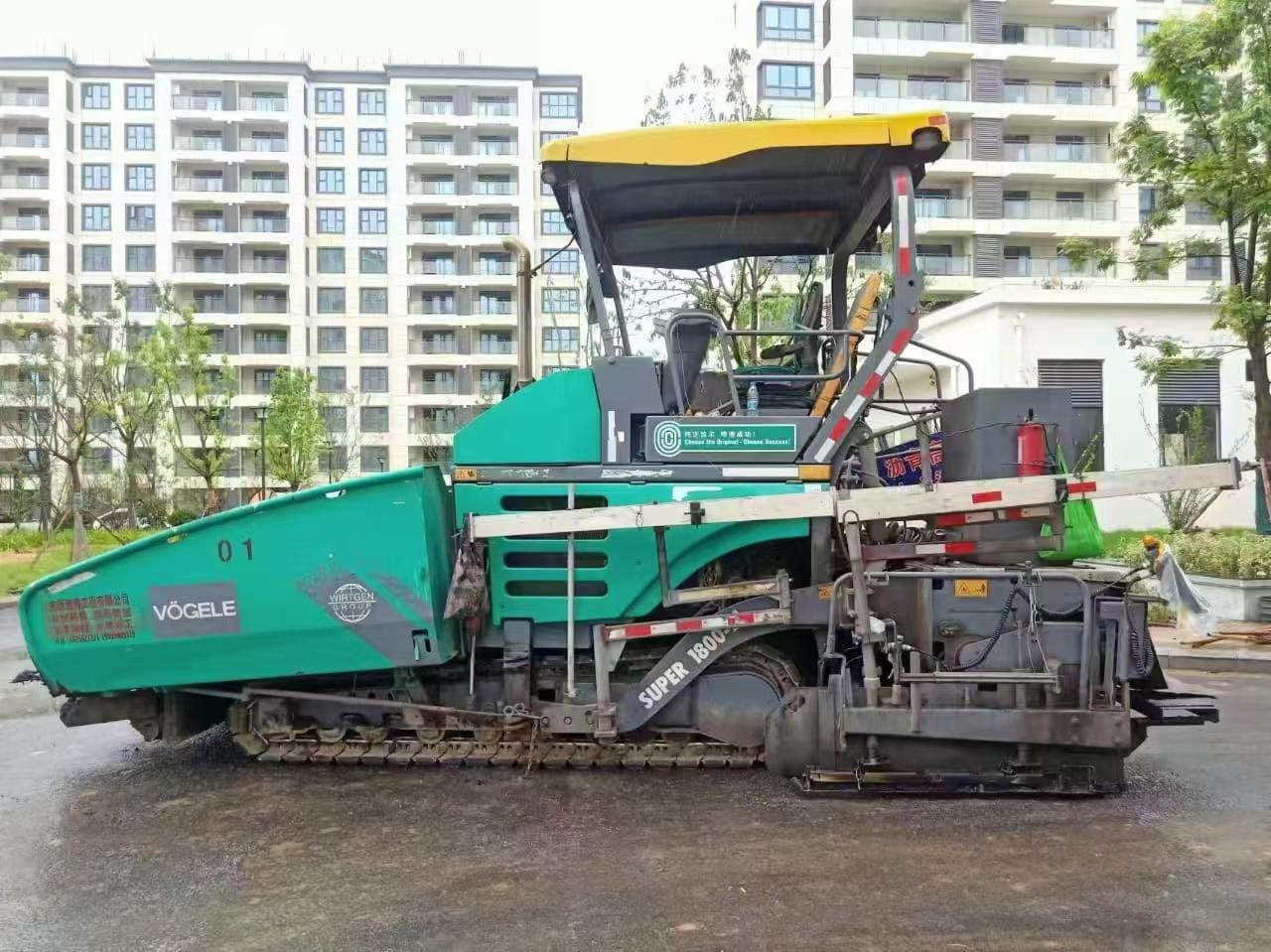 Buy Used Wirtgen S1800~2 Asphalt Paver For Road Construction from Hao Heng Forthright ...