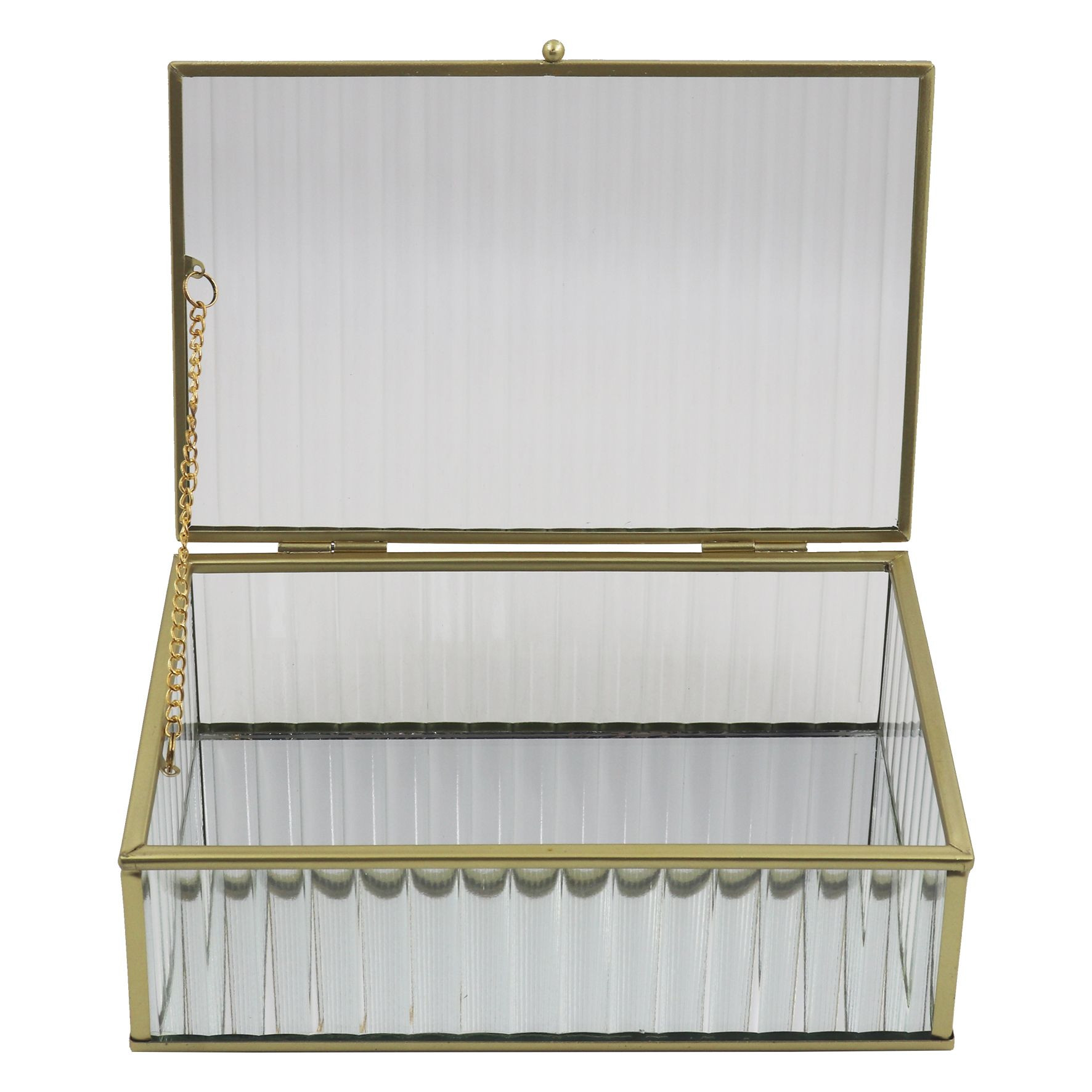 Buy Modern Jewelry Box, Metal Jewelry Box, Necklace, Ring, Bracelet ...