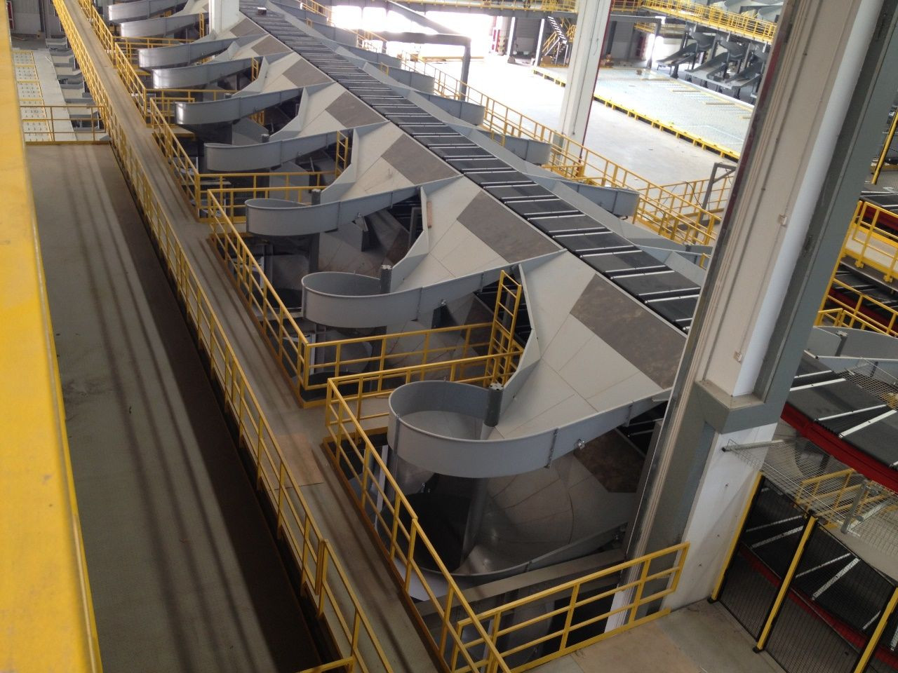 Buy High Speed Auto Parcel Conveyor Sorting Machine Cross Belt Sorter ...