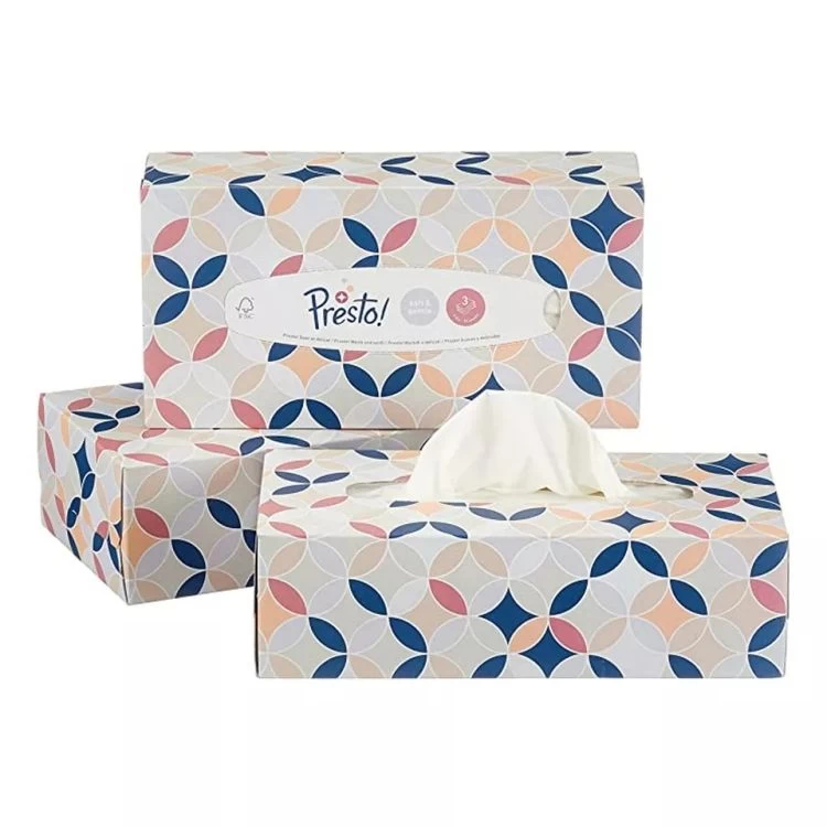 Buy Box Facial Tissue 8"x8" from Shangrao Yiningdai Paper Products Co ...