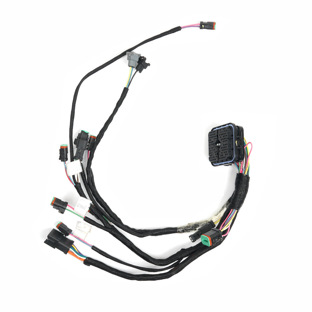 Buy 120 Pin Connector Excavator Caterpillar 381-2499 C7 Engine Wiring ...