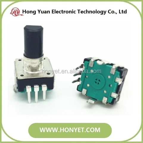 Buy 12mm Plastic Shaft Rotary Encoder With Push Switch from Dongguan ...