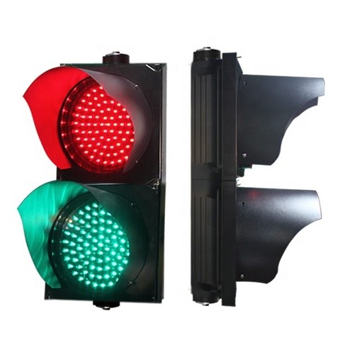 Buy 200mm Led 2asp Red/green Lantern 220 Vac Led Traffic Signal Lights ...