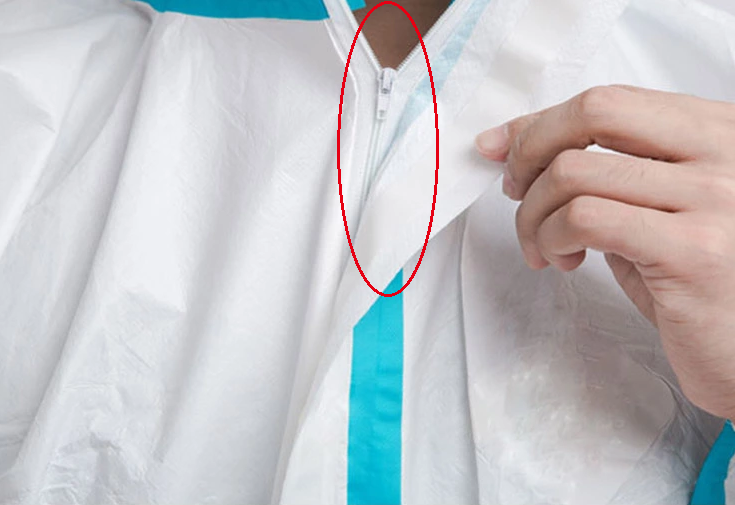 Buy 3# Nylon Auto Lock Close End Protective Clothing Zipper from Nantong Conzip Industry Co ...