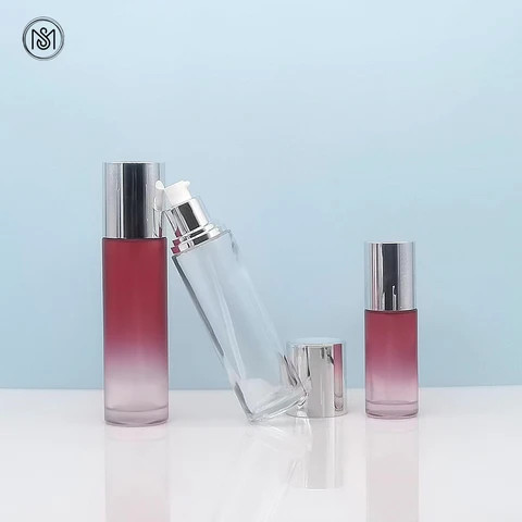 Buy 30g 50g 40ml 100ml 120ml Luxury High End Cosmetic Packaging Set Red ...