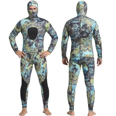Buy 3mm Neoprene Wetsuit One-piece And Close Body Diving Suit For Men ...
