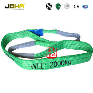 Buy 71 Polyester Color Code Lifting Belt Sling from Taizhou JOHA ...