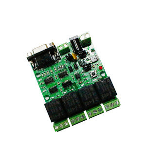 Buy Access Control System Rs232 Interface Input Control 4-way Relay ...