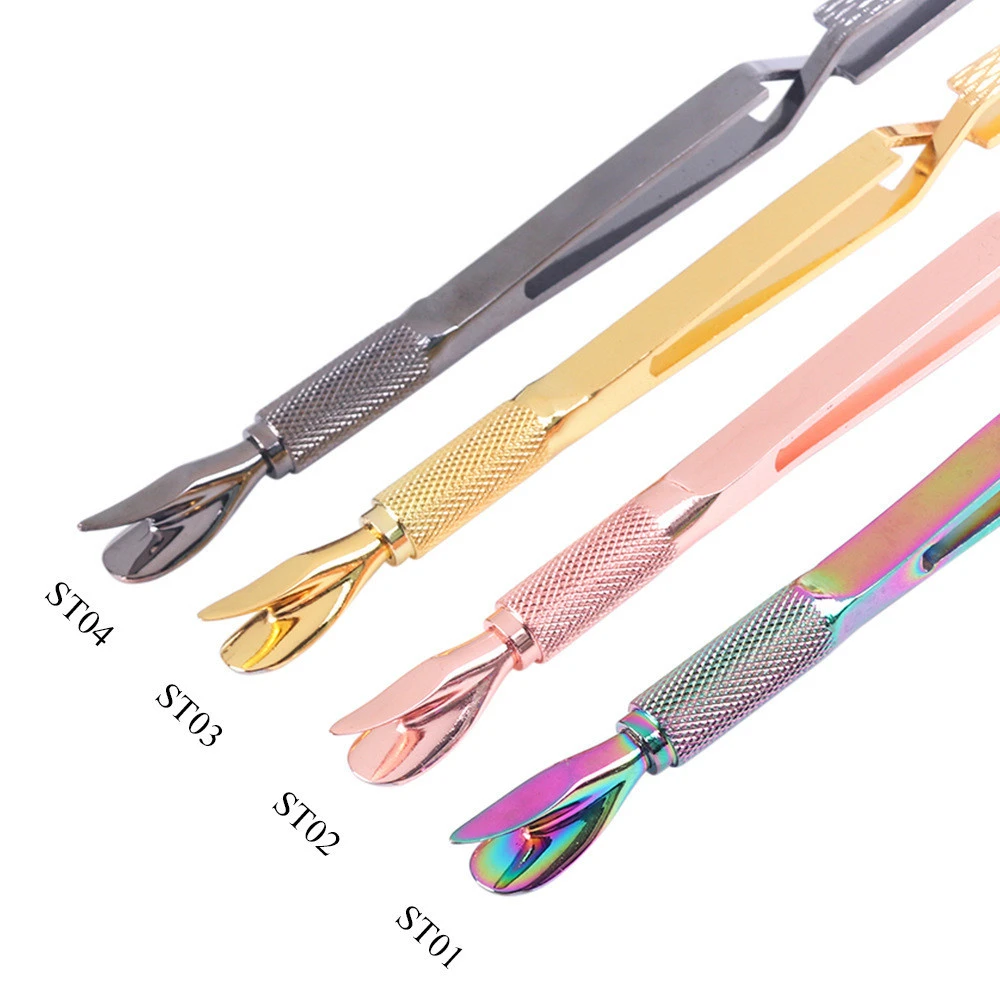 Buy Acrylic Nail Pincher Cuticle Pusher Pinching Pinch Clamp Tool C ...