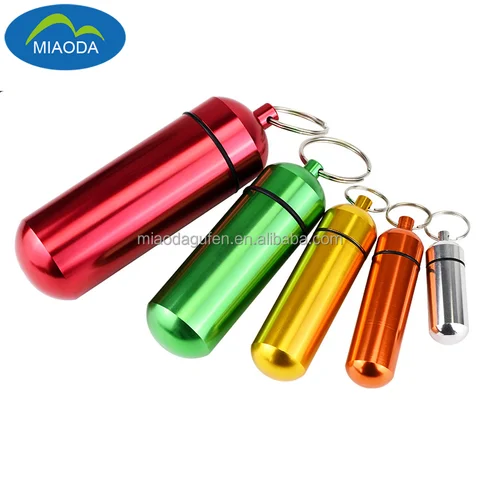 Buy Aluminum Storage Capsules For Camping & Hiking 40x127mm from ...