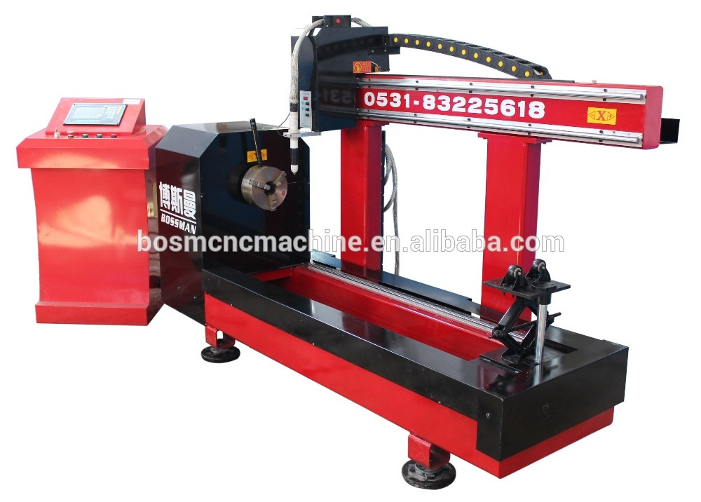 Buy Bossman Steel Tube Cutting Hole Machine Cnc Plasma Cutter Machinery ...