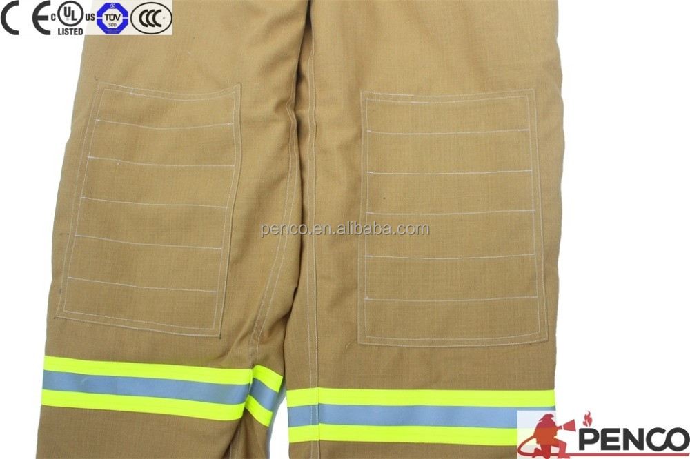 Buy Brown Colorful Uniform Fire Retardant Firefighter Safety Worker ...