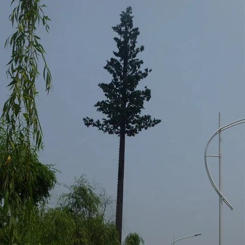 Buy China Supply Telecommunication Monopole Tower Artificial Pine Tree ...