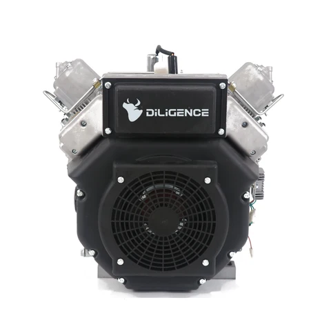 Buy Chongqing Diligence Double Cylinder 4 Stroke Air-cooled Dl2v95f Electric Starter Diesel ...