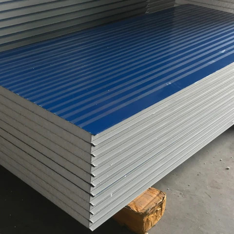 Buy Color Steel Metal Sandwich Panel Easy Installation Wall Roof ...