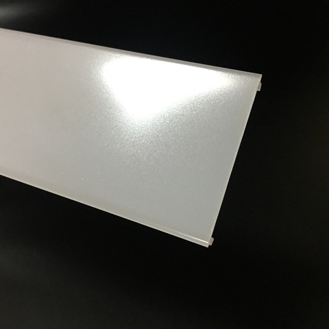 Buy Custom Plastic Led Lighting Strip Profile For Linear Curtain Wall ...