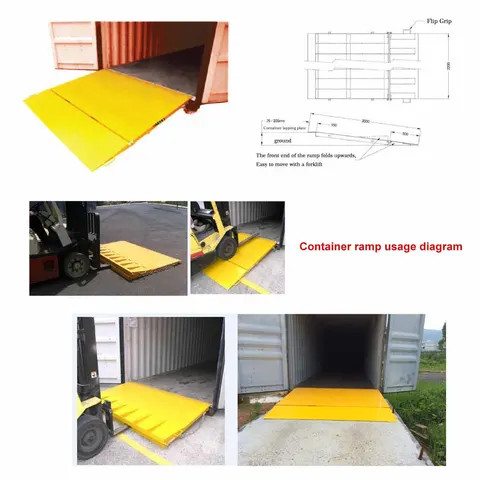 Buy Customization Construction Equipment Dock Plate Forklift Container ...