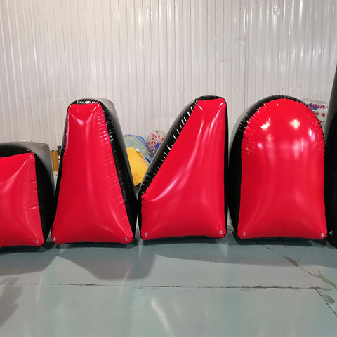 Buy Customized Design Doritos Shape Inflatable Paintball Bunkers For ...