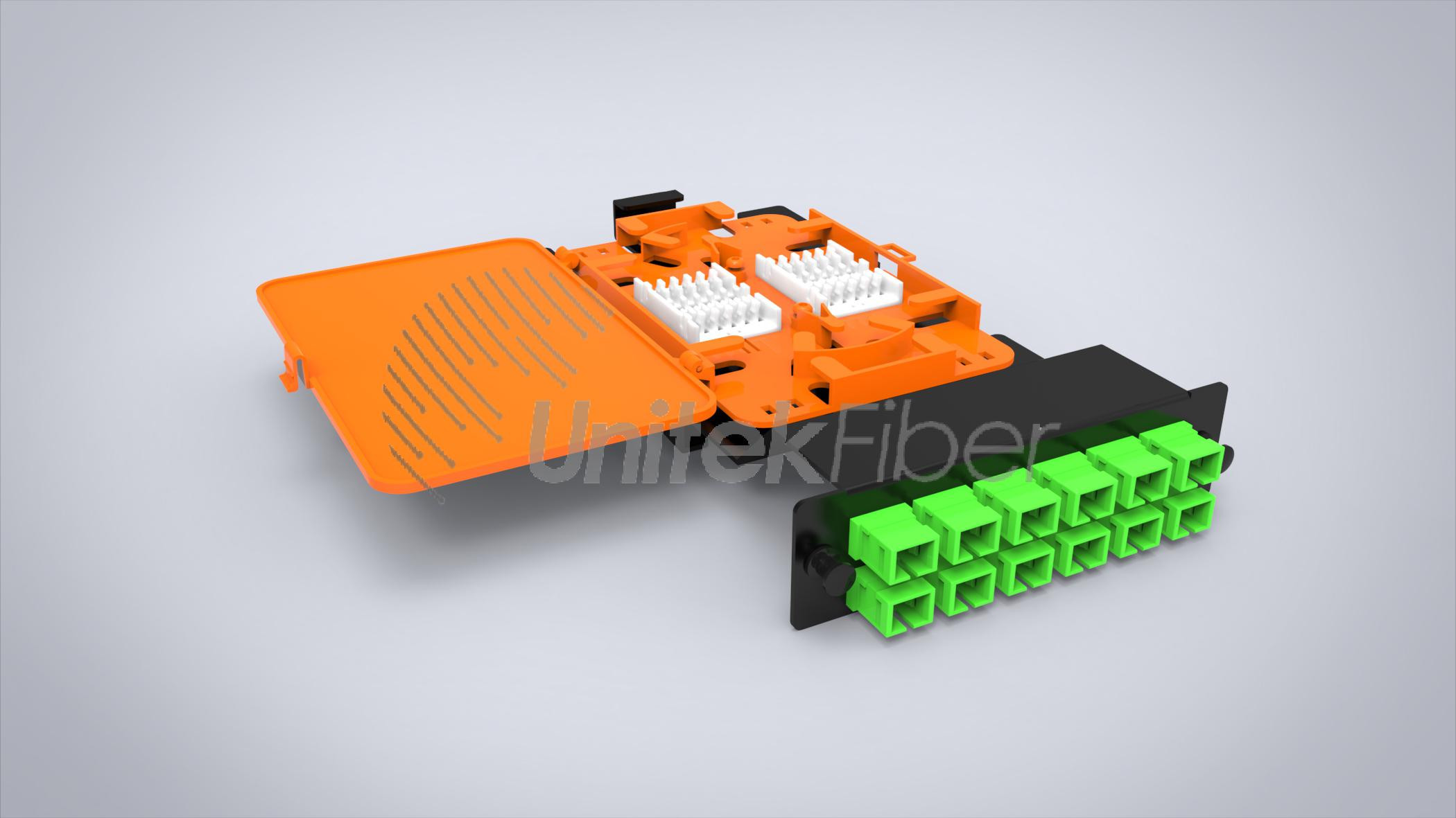 Buy Data Center 288 Core Odf Cabinet Rack Mount Optical Distribution ...